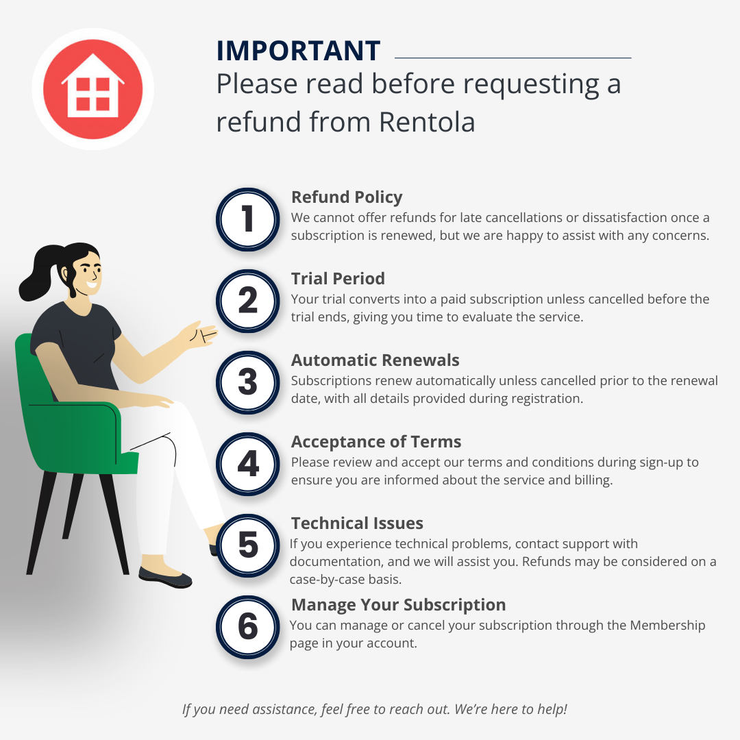 Refunds and fraud concerns – rentola.nz